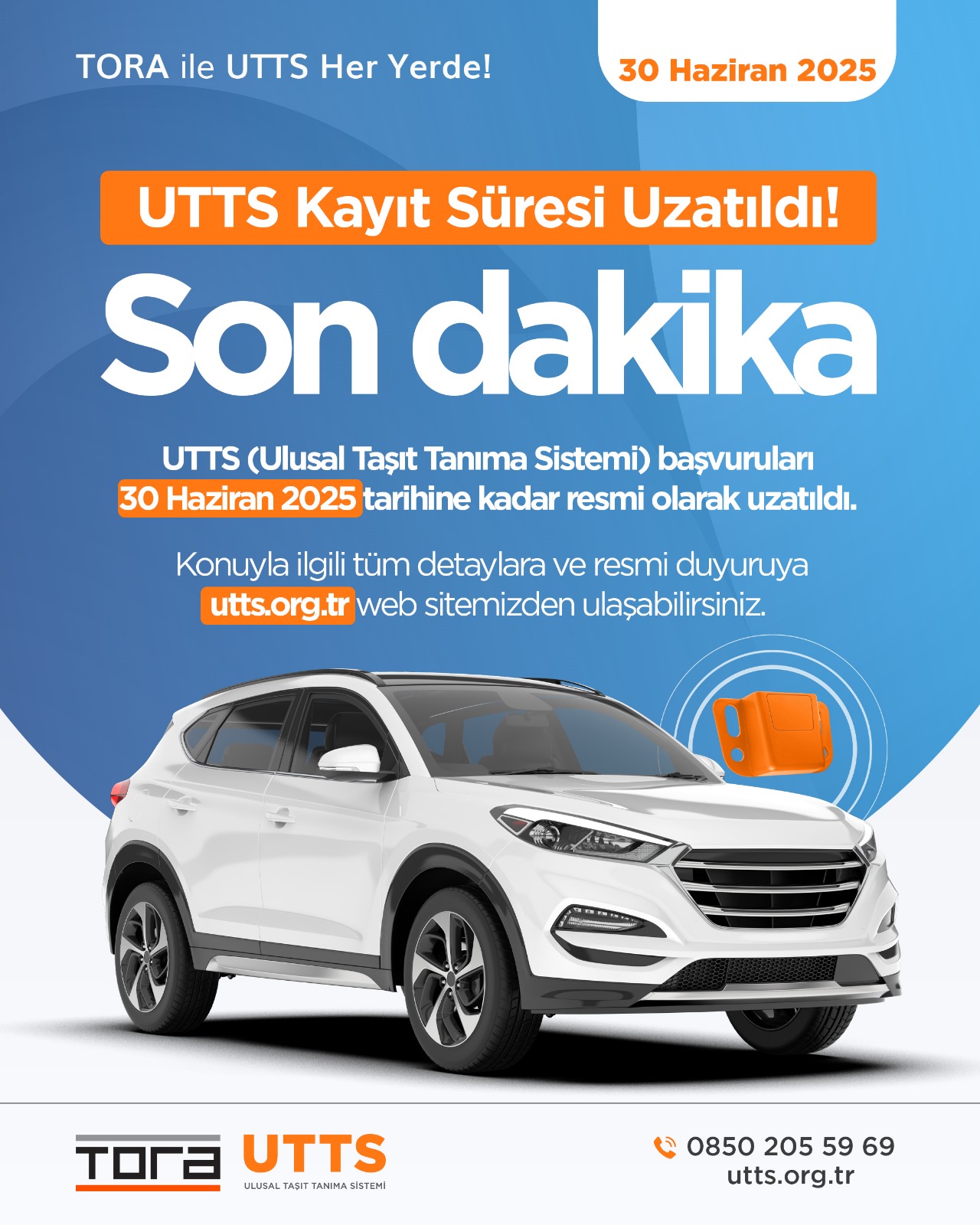 UTTS Kayıt Süresi Uzatıldı!